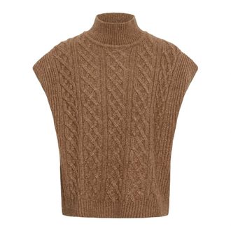 Inwear Gilet Taieiw - Femme - Tops - Brun - Taille: 42/44 FR