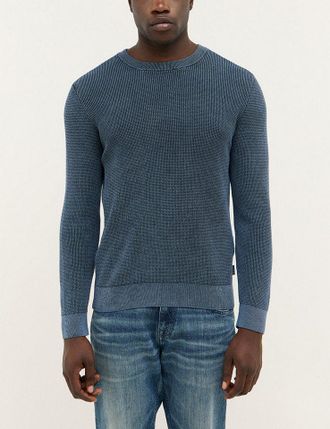 Mustang Jeans Rundhalspullover Style Elliot