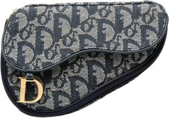 Dior Pre-owned Saddle Pouch - Femme - Pre-owned - Bleu - Taille: ONE Size