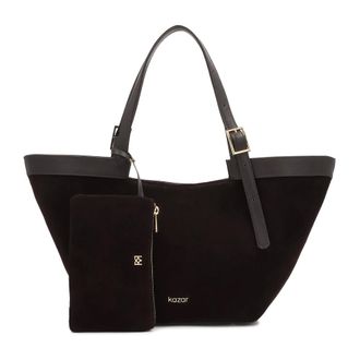 Kazar Femme, Sacs, Brun, Taille: ONE Size Sac Cabas Urbain en Daim