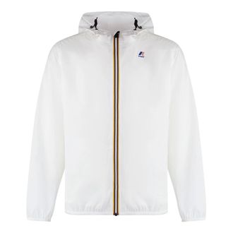 K-Way Le Vrai 3.0 Claude Kapuzenjacke aus Nylon - - Jackets - Herren - Wei&szlig; - XL