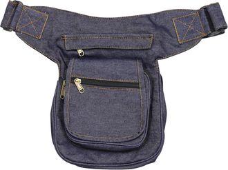 Freak Scene Tasche - Gürteltasche - Kurt - Jeans blau - Bauchtasche - Hüfttasche