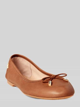 Lauren Ralph Lauren Ballerina aus echtem Leder Modell JAYNA