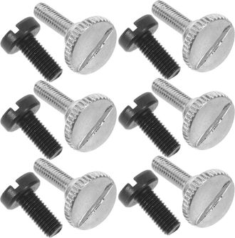 NUOBESTY NUOBESTY 60 St&uuml;ck N&auml;hmaschinen Reparaturset mit R&auml;ndelschrauben und N&auml;hfu&szlig;schrauben aus Metall Kompatibel f&uuml;r N&auml;hmaschinen Befestigungselemente f&uuml;r Na