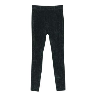 Alberta Ferretti Femme, Pantalons, Gris, Taille: 42 FR Pantalon slim