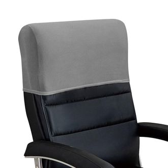 Generic Stretch Kopfst&uuml;tzenbezug Kopfst&uuml;tzenschutz aus Milchseide f&uuml;r B&uuml;rost&uuml;hle Kopfst&uuml;tzenbez&uuml;ge f&uuml;r Computerst&uuml;hle mit hoher R&uuml;ckenlehne M&ouml;bel Liegesessel 