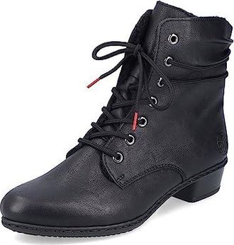 Rieker Femme Bottines Y0701, Dame Bottines,Bottillons,Chaussure dhiver,Bottes,Botte,Demi-Botte,Chaussure de Transition,Noir (Schwarz / 00),38 EU / 5 UK
