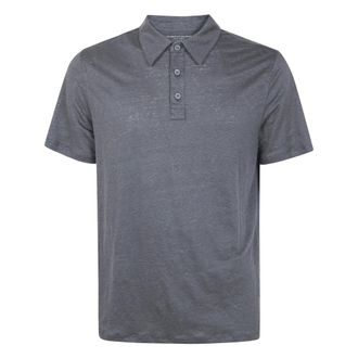 Majestic Filatures Polo Chemises - Homme - Tops - Gris - Taille: M