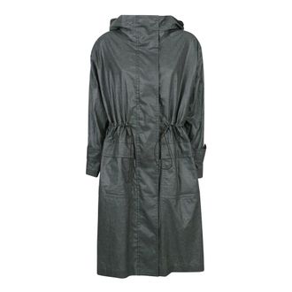 Fay Gr&uuml;ne Leinen-Baumwolljacke - - Jackets - Damen - Gr&uuml;n - S