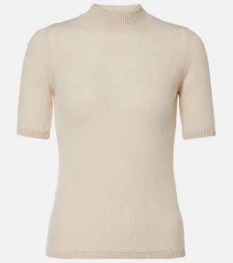 Eleventy Pull en cachemire &agrave; manche courtes