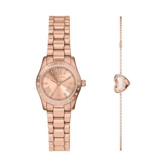 Michael Kors Uhr und Armband Set Michael Kors Lexington Set MK4994SET Rosa