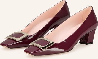 Roger Vivier Lack-Pumps Belle rot