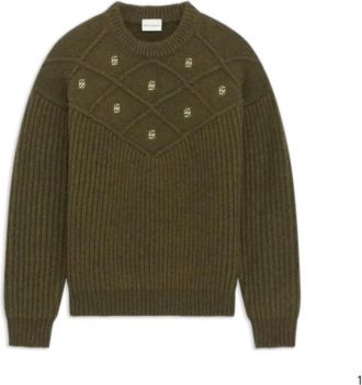 Drôle de Monsieur Homme, Pulls, Vert, Taille: L Pull col rond