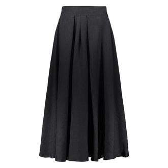 Fabiana Filippi Femme, Jupes, Noir, Taille: 36 FR Long Skirt