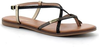 Les Tropeziennes Femme, Chaussures, Brun, Taille: 41 EU Sandales noires à plusieurs brides