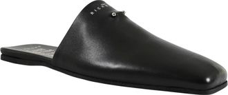 John Richmond Homme, Chaussures, Noir, Taille: 42 1/2 EU Mocassin ouvert au design minimaliste et &eacute;l&eacute;gant