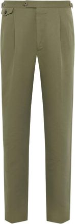 Pantaloni Torino 5 Pocket Hose aus einem Baumwolle-Leinen-Mix in