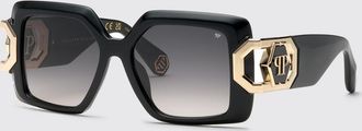 Philipp Plein Sonnenbrille Damen Farbe Schwarz
