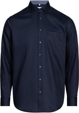 Seidensticker Baumwollhemd - Blau