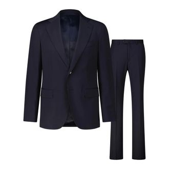 Caruso Herren, Anzüge, Blau, 3XLGröße