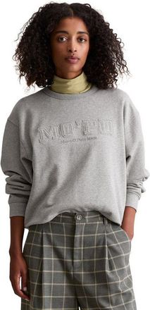 Marc O'Polo Denim Sweatshirt aus gewaschener Bio-Baumwolle