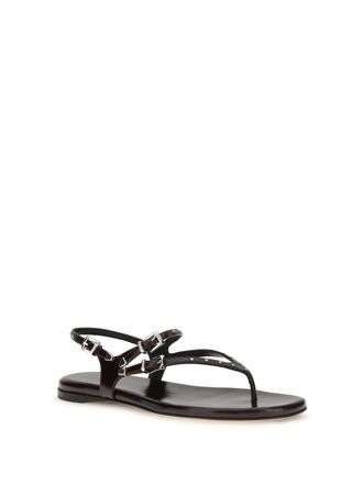 Chlo&eacute; Womens Susanna Sandals Dark Ruby