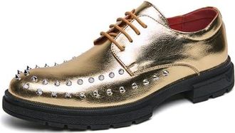 Generic Chaussures Oxford pour Hommes, Chaussures Habillées Décontractées pour Hommes Chaussures De Mariage À Lacets Smoking Bureau Chaussures De Costume De M