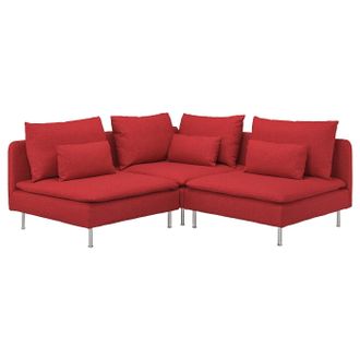 IKEA S&Ouml;DERHAMN Ecksofa 3-sitzig