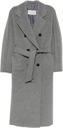 Max Mara Femme, Manteaux, Gris, Taille: 30 FR Madame 806 018 Coat