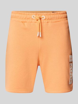 Alpha Industries Regular Fit Sweatshorts mit Label-Print