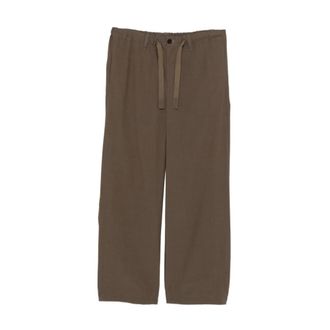 sacai Homme, Pantalons, Brun, Taille: S Cotton Typewriter Pants