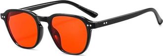 Generic Lunettes De Soleil Sport &Agrave; Petite Monture For Hommes, For Lext&eacute;rieur, La Conduite Et Les D&eacute;placements(Red)