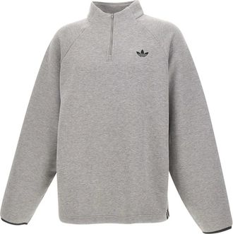 adidas Homme, Sweatshirts et sweats &agrave; capuche, Gris, Taille: S Adicolor Spacer Drill Top