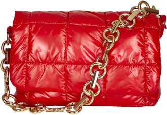 Looks by Wolfgang Joop Handtasche Midibag SHINY in gl&auml;nzender Steppoptik