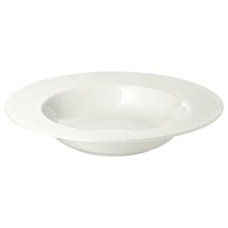 IKEA OFANTLIGT Tiefer Teller, 24 cm, Wei&szlig;