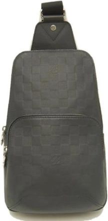Louis Vuitton Sac bandouli&egrave;re Damier Infini Pre-owned - Homme - Pre-owned - Noir - Taille: ONE Size