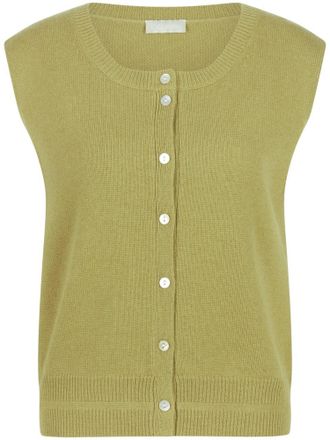 Peter Hahn Strickweste Peter Hahn gr&uuml;n