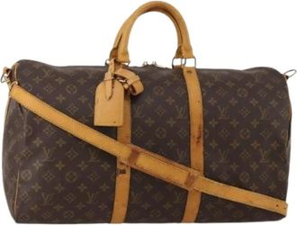 Louis Vuitton Pre-owned Toile sacs-louis-vuitton - Femme - Pre-owned - Brun - Taille: ONE Size