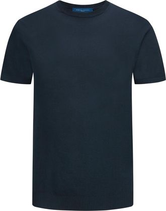 Daniele Fiesoli Leichtes Strick-T-Shirt in Dry-Cotton Qualit&auml;t in