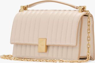 Kate Spade New York Kate Spade Deco Umh&auml;ngetasche Umschlag Und Kette, Steppmuster, Extraklein f&uuml;r Frauen in Milchglas | Leder