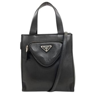 Prada Pre-owned Vintage Tote Bag - - Pre-owned - Damen - Schwarzk - ONE SIZE