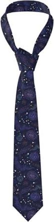 Generic Cravates Homme N&eacute;buleuse De La Galaxie Violette, &Eacute;toiles Mignonnes Et Color&eacute;es Formelle Necktie Fine Cravate Pour &Eacute;v&eacute;nements Remise De Dipl&ocirc;me F&ecirc;te