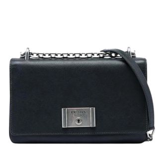Prada Pre-owned Vintage Umh&auml;ngetasche - - Pre-owned - Damen - Schwarzk - ONE SIZE