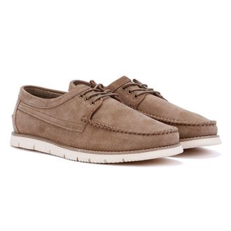 Ben Sherman Soho Herrenschuhe Aus Wildleder In Grau Mit Schn&uuml;rung
