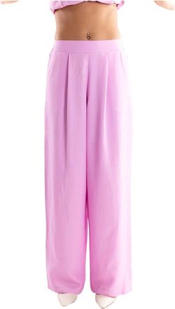H2O Femme, Pantalons, Rose, Taille: 42 FR Wide Pantalons