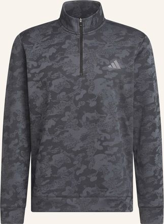 adidas ultimate365 Sweatshirt Mit Reissverschluss Bis Zur Brust, Strapazierf&auml;hig Und Wasserabweisend schwarz