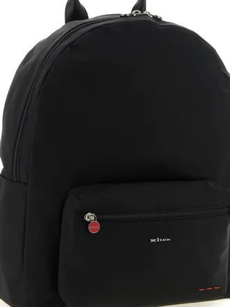 Kiton Technical Polyamide Backpack - Black