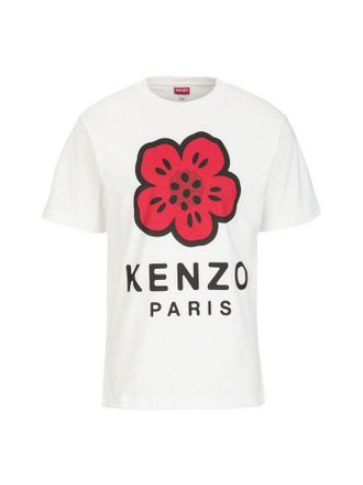 Kenzo T-Shirt Tee Boke Flower Di Cotone