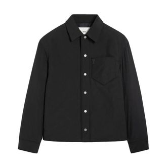 Ami Homme, Vestes, Noir, Taille: M Surchemise matelass&eacute;e ample ADC