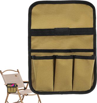 Generic Seitentasche f&uuml;r Stuhl - f&uuml;r Strandarmlehne, Lagerung f&uuml;r Camping | Material und langlebiges Design mit stabiler Struktur und auslaufsicherem Design